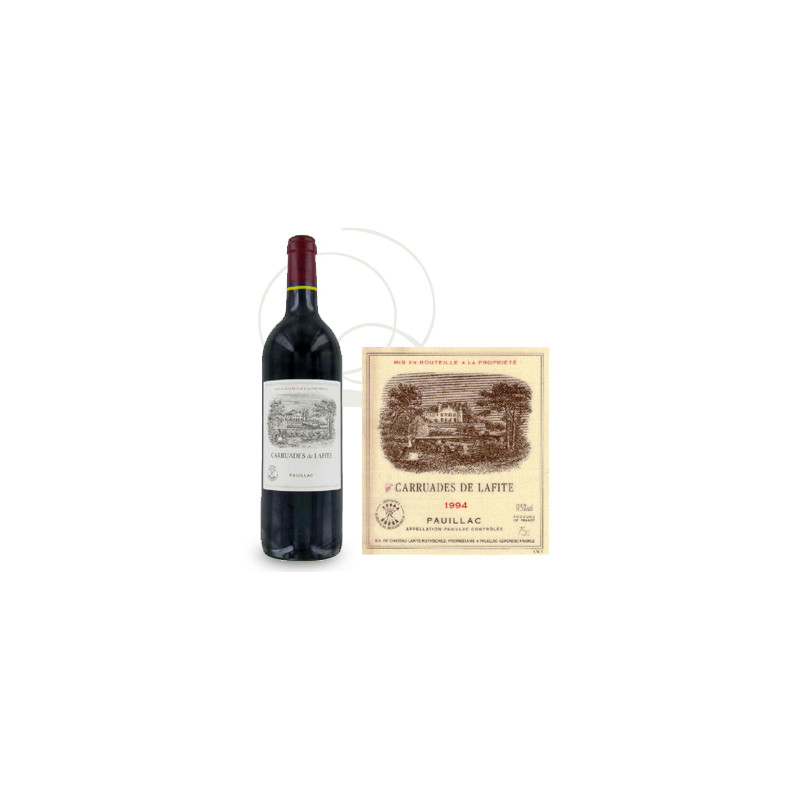 Achat Les Carruades de Lafite 2006 Pauillac Rouge Bordeaux sur Vintage and Co