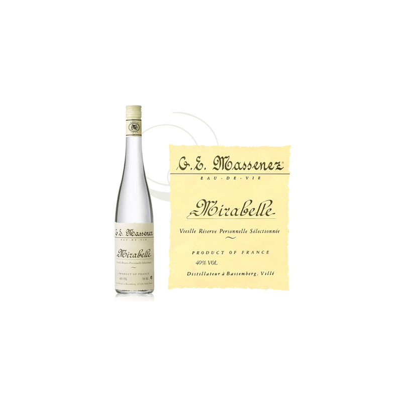 Achat Eau de Vie de Mirabelle Massenez 0 Eau de Vie Alsace sur Vintage ...