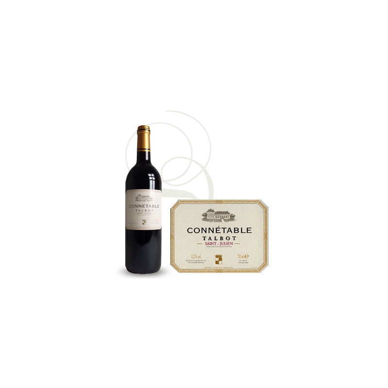 Achat Connétable de Talbot 2020 St Julien Rouge Bordeaux sur Vintage and Co