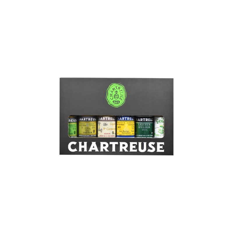 Achat Chartreuse 6 miniatures 0 Chartreuse Alpes sur Vintage and Co