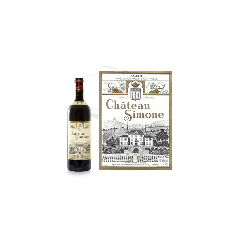 Achat Chateau Simone 2021 Palette Rouge Provence sur Vintage and Co